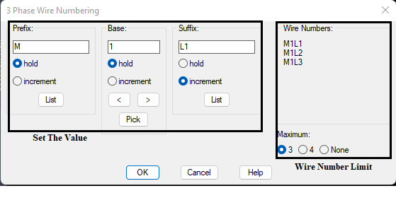 How to insert wire numbers and 3phase wire numbering in AutoCAD ...