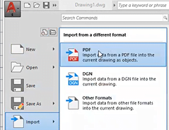 How to convert the pdf file to CAD file or DWG file in AutoCAD ...